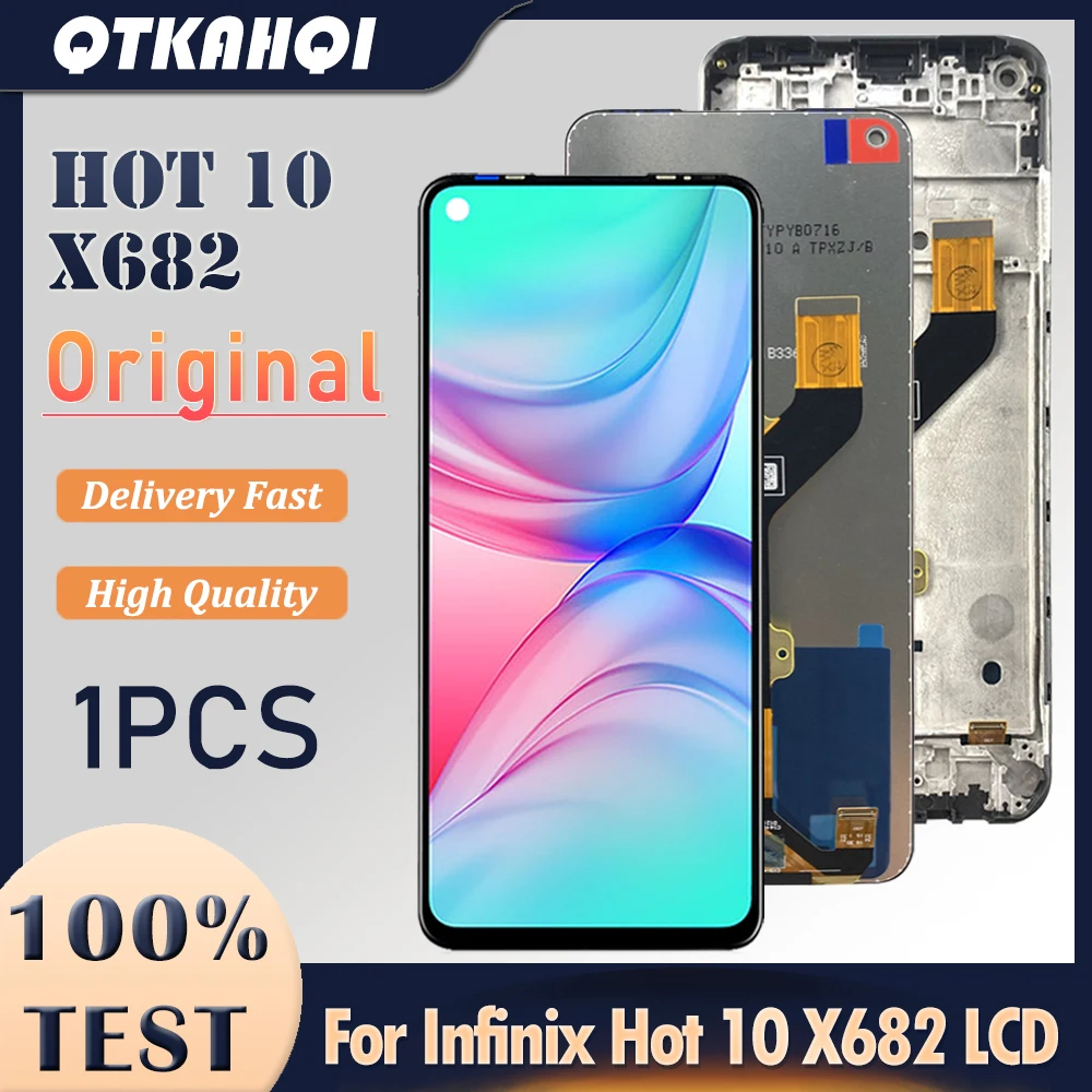 6-78-Original-For-Infinix-Hot-10-X682B-X682C-LCD-Display-Touch-Screen ...