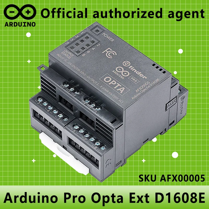 Arduino Pro Opta Ext D1608E AFX00005 Producto italiano auténtico RS485 ...