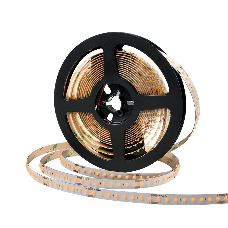 Flexible-DOT-COB-LED-Strip-Light-DC12V-24V-160LEDs-High-Density-8mm ...