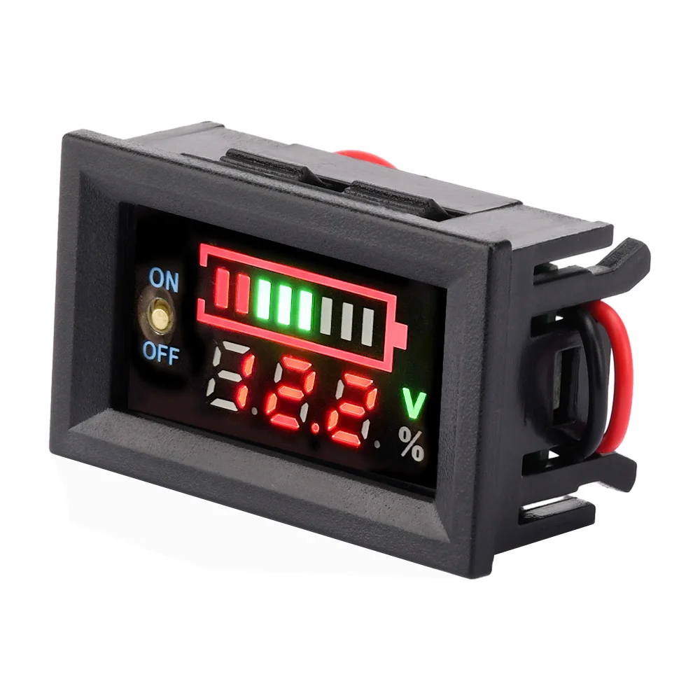 12V-Car-Lead-Acid-Battery-Charge-Level-Capacity-Indicator-2S-3S-4S-LED ...
