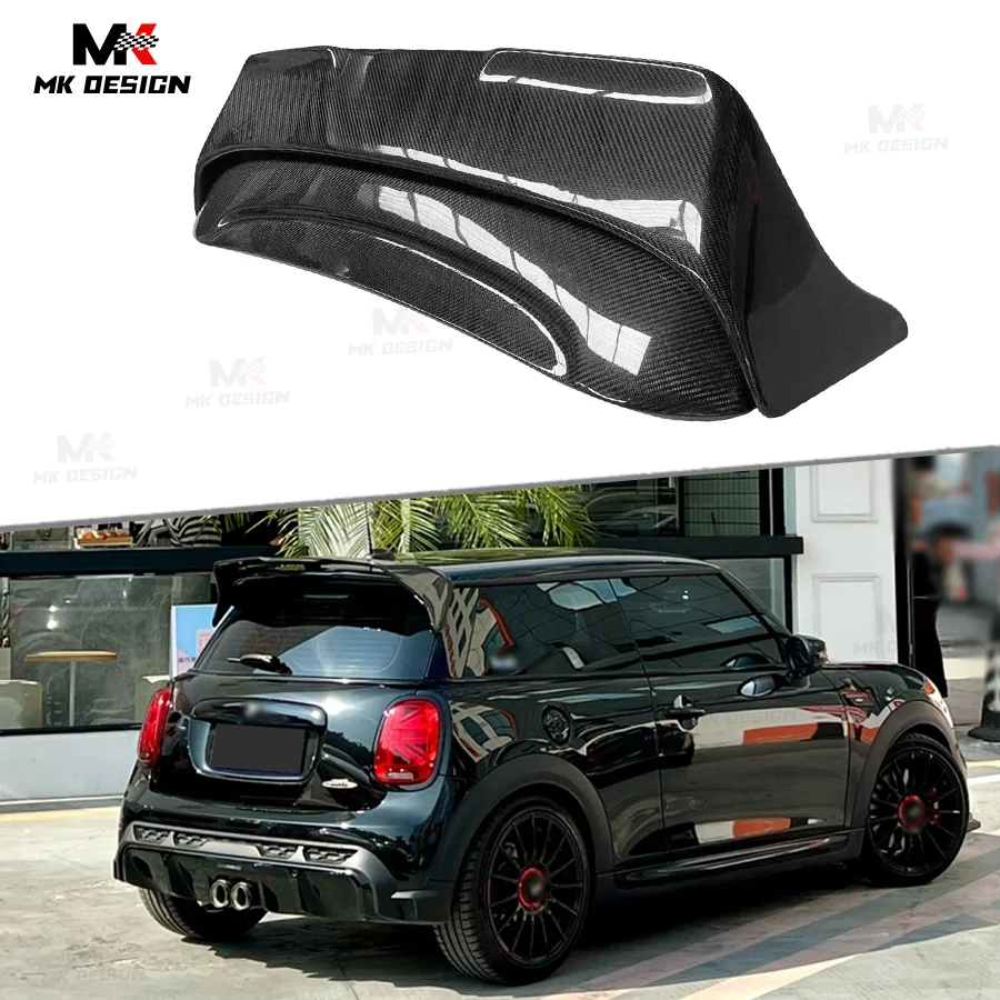 AG Style Carbon Fiber Rear Roof Spoiler for Mini JCW F56 Cooper S 2014 ...