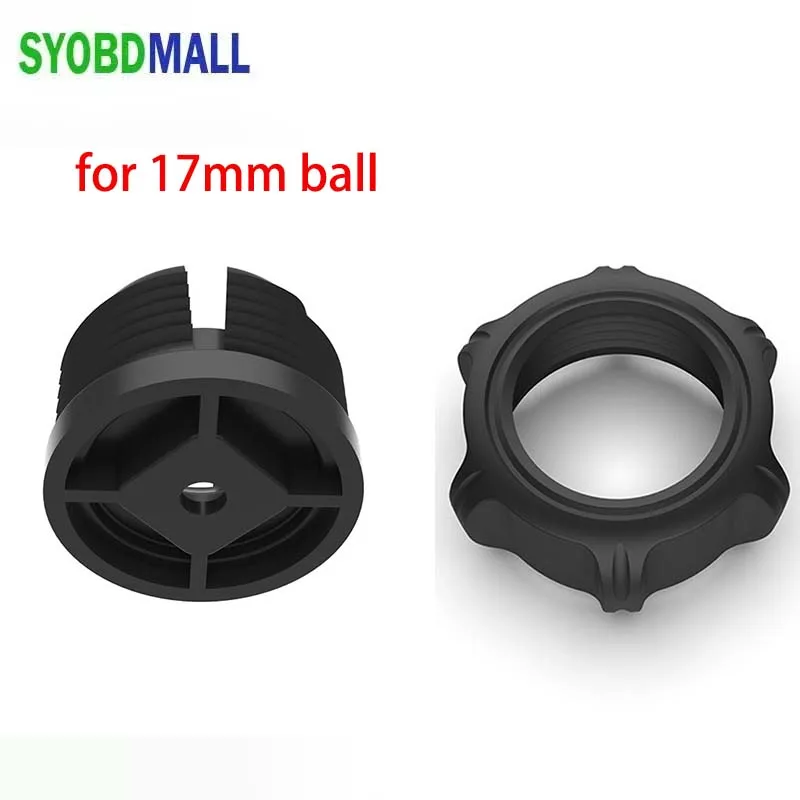 For 17mm Ball Head Nut Accessories Car Phone Holder Main Body Rear Seat ...