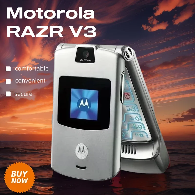 Motorola-tel-fono-inteligente-RAZR-V3-Original-desbloqueado-smartphone ...