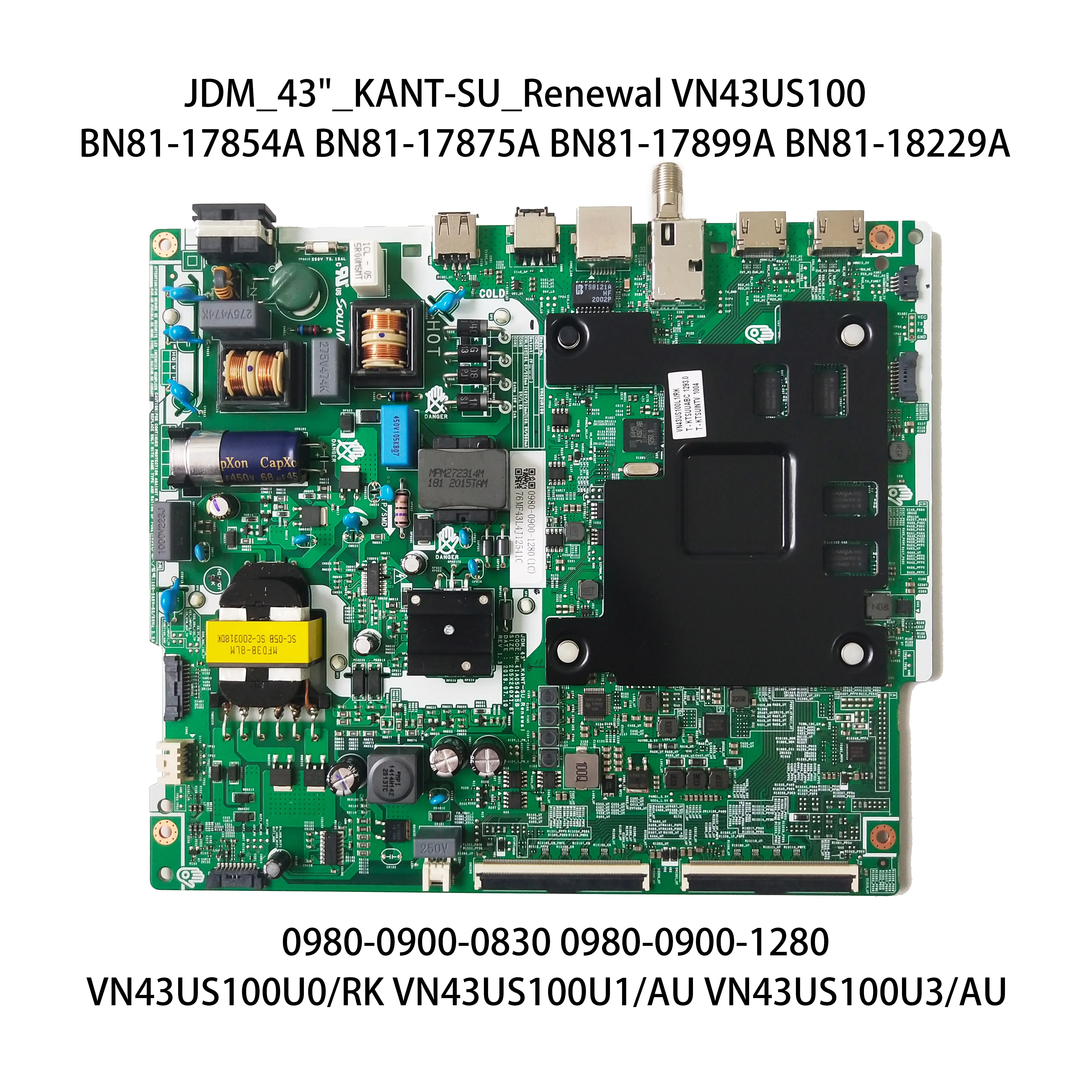 BN81-17854A-BN81-17875A-BN81-17899A-BN81-18229A-VN43US100-Main-Board-is ...
