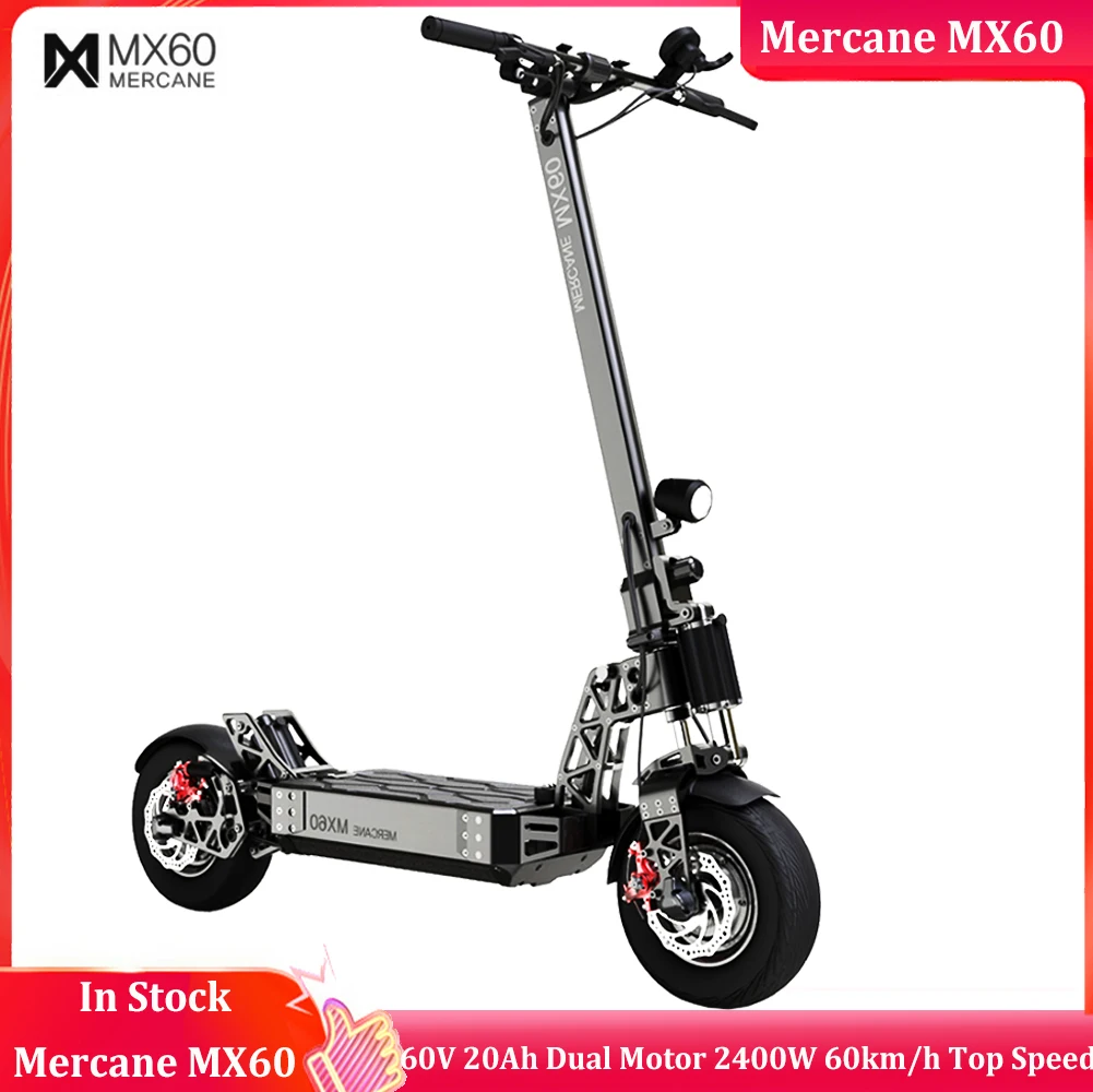 New-Mercane-MX60-Smart-Electric-Scooter-2400W-60km-h-100km-Range-Dual ...
