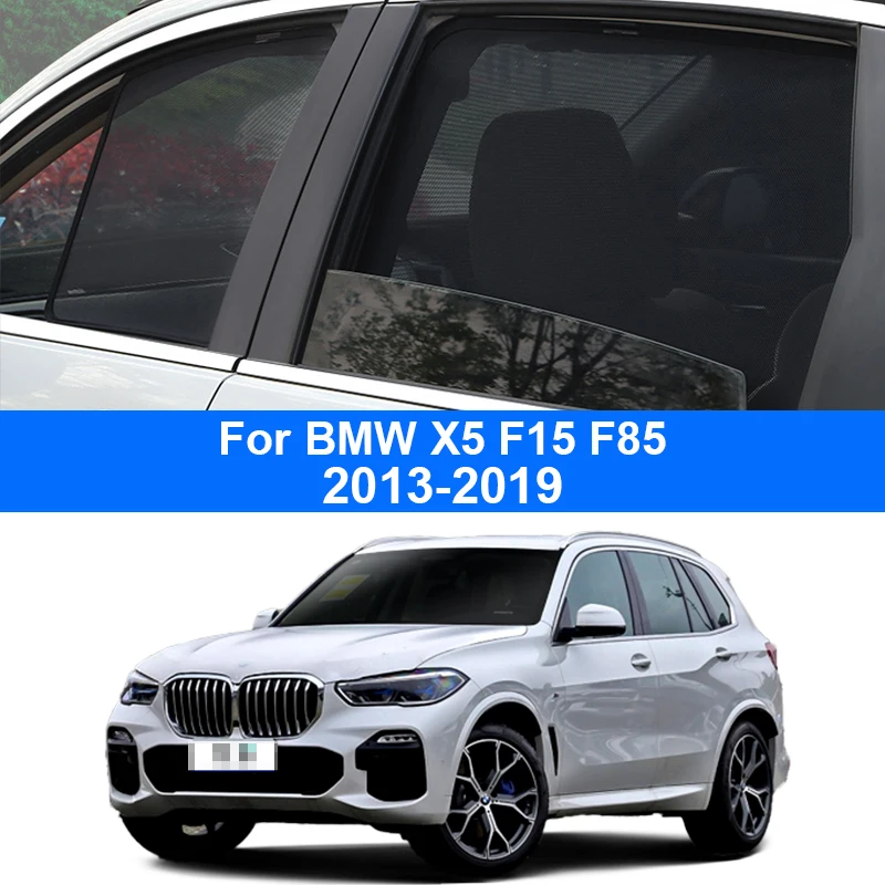For BMW X5 F15 F85 2013-2019 Car Window SunShade UV Protection Auto ...