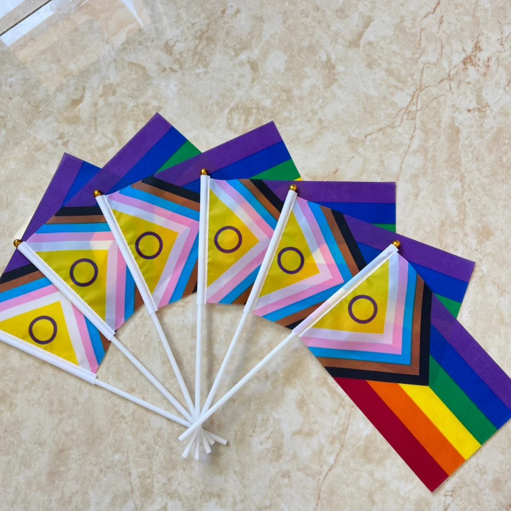 LGBT-hand-flag-14x21cm-Progress-Pride-Flag-Better-Represent-Intersex ...