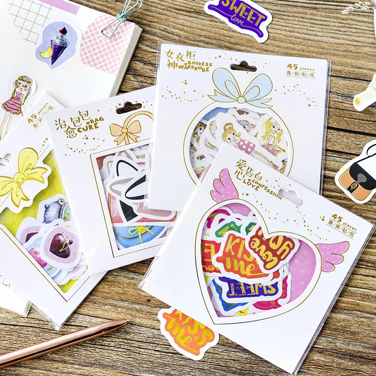 Goddess-Fancy-Box-Stickers-Set-Decorative-Stationery-Stickers ...