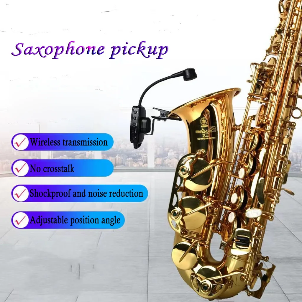 Wireless-Microphone-Suitable-for-Saxophone-Trumpet-Trombone-French-Horn ...