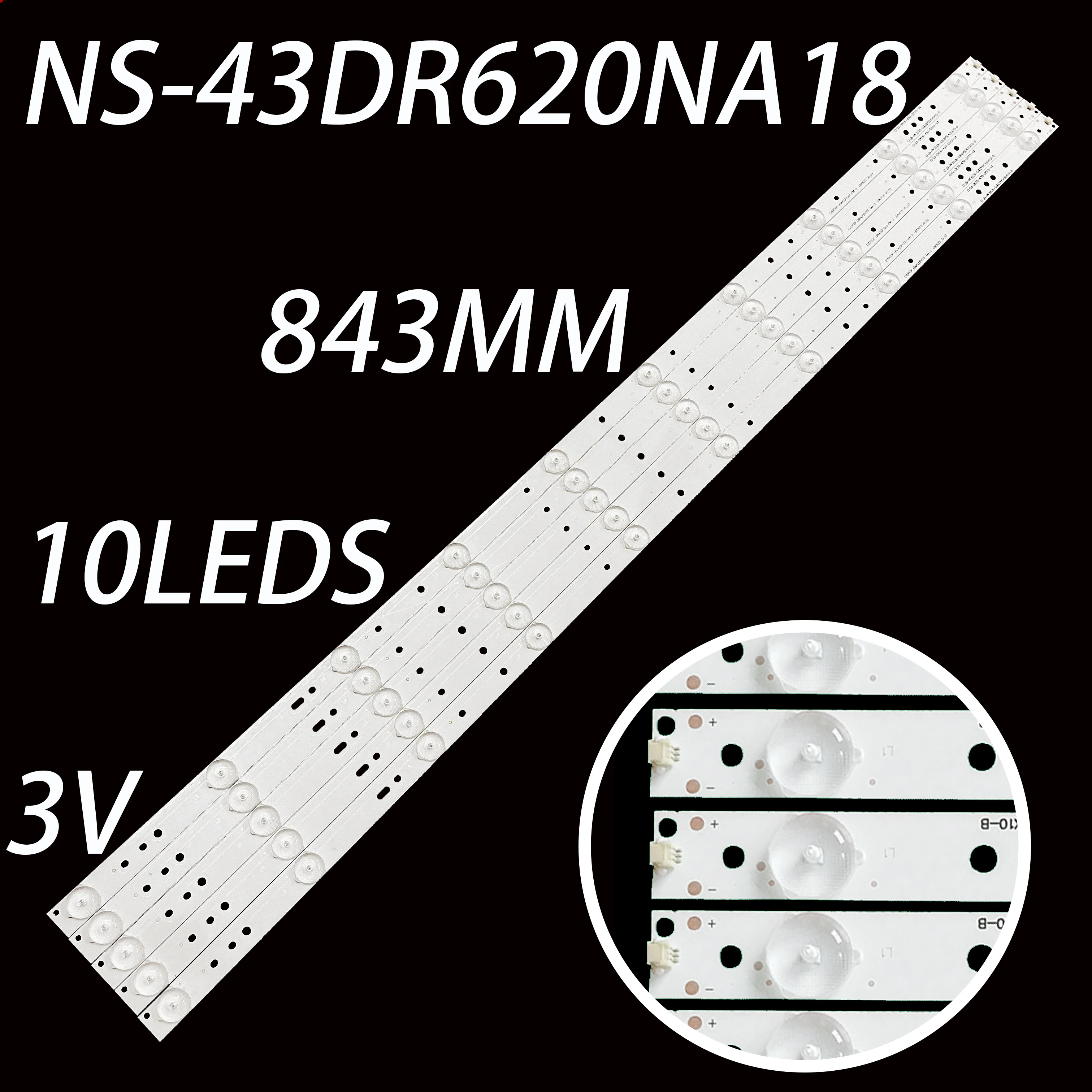 LED-for-NS-43DR710CA17-43CH6000-BDL4330QL-00-43PFS5302-12-43E4500RA ...