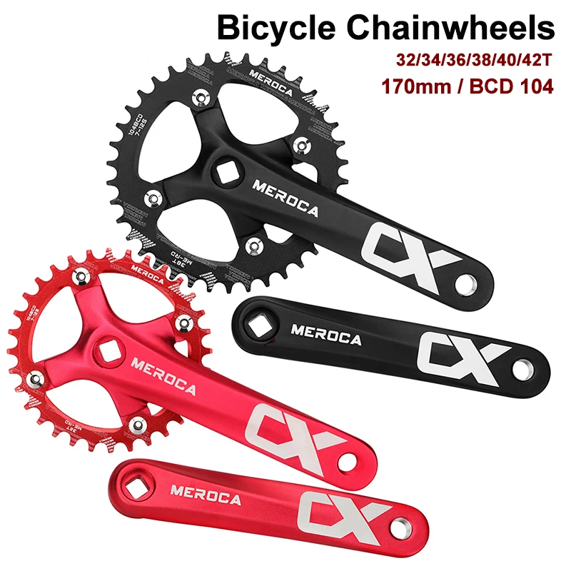 Aluminum-Alloy-Cheap-Bicycle-Chainwheels-Set-Cheap-104mm-BCD-Square-MTB ...