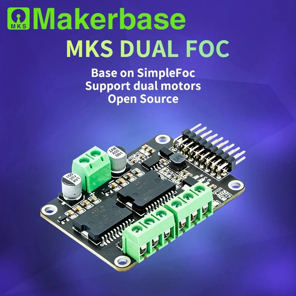 Simplefoc escudo mks duplo foc v3.1 bldc servo motor deslizante ...
