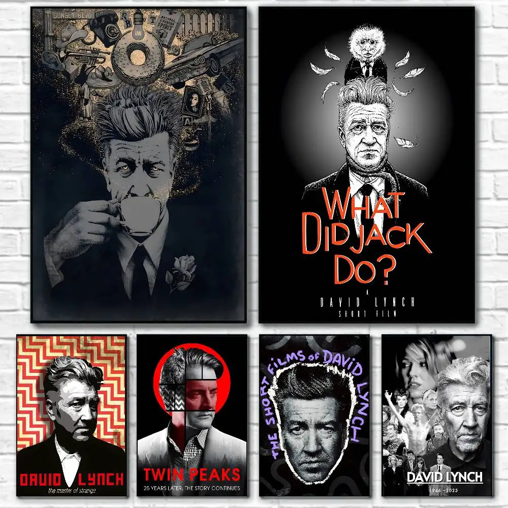 Legendary Famous Director D-David Lynch Poster Canvas painting poster ...