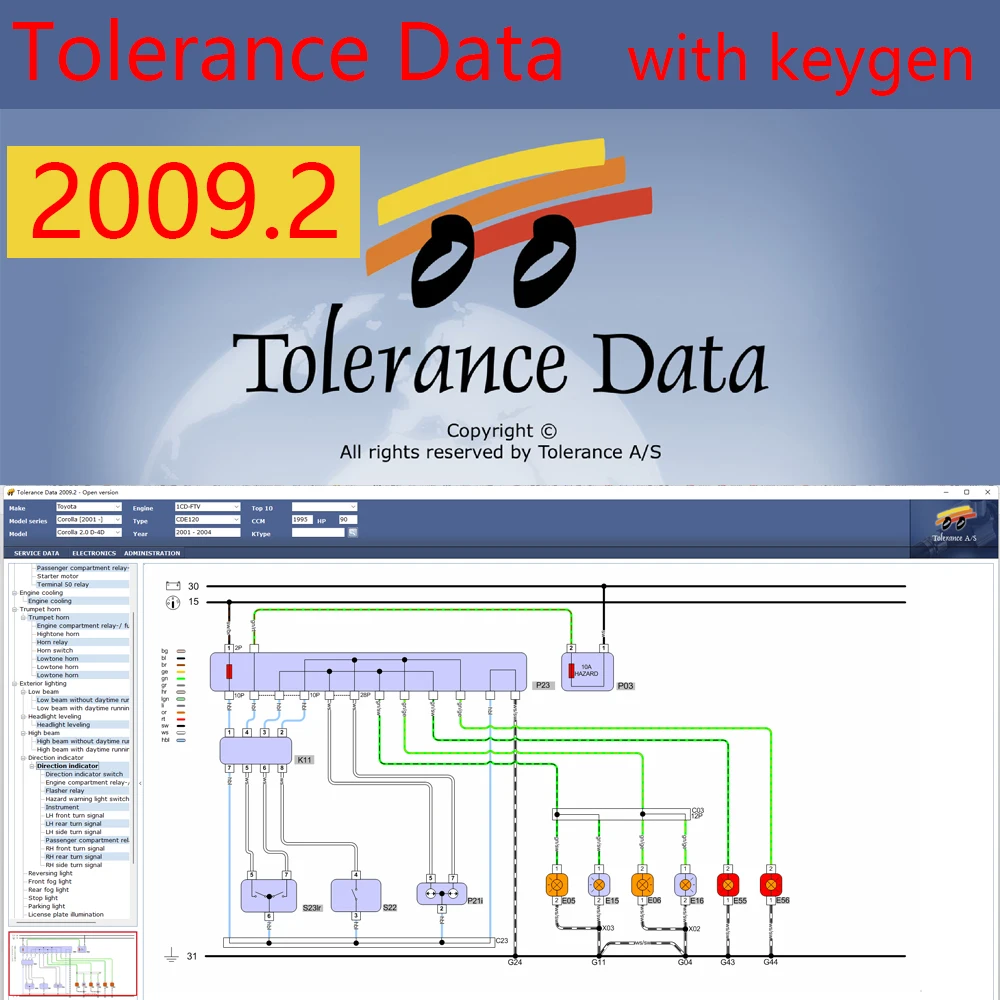 Newest Tolerance Data 2009.2 with keygen Car Repair Tool Software Link ...