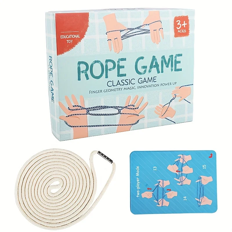 Classic-Traditional-Flip-Rope-Game-Children-Early-Educational-Fun ...