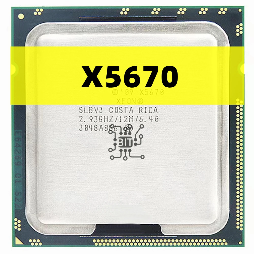 Xeon-X5670-2-933-GHz-Six-Core-Twelve-Thread-CPU-Processor-12M-95W-LGA ...