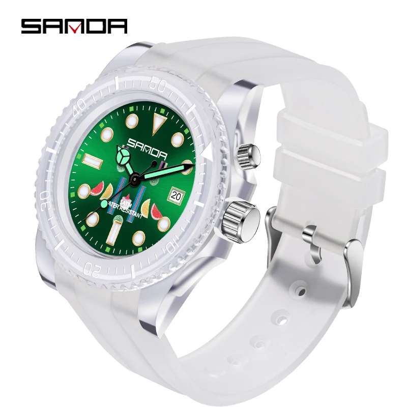 Sanda New Fashion Sports Men's Watches Top Brand Luxury S Shock Resist ...