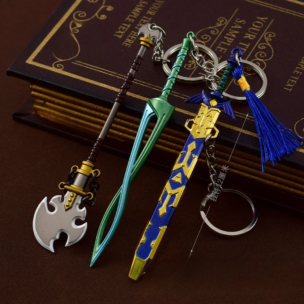 Zelda-Sword-Keychain-Tears-of-The-Kingdom-Model-Game-Periphery-Link ...