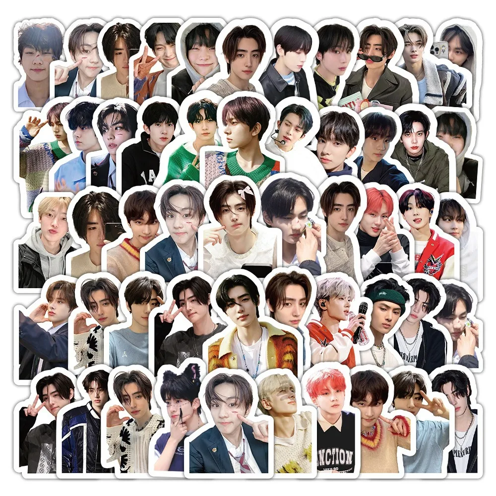 10-103PCS-Kpop-EN-Group-Stickers-Cartoon-Decal-Laptop-Phone-Luggage ...