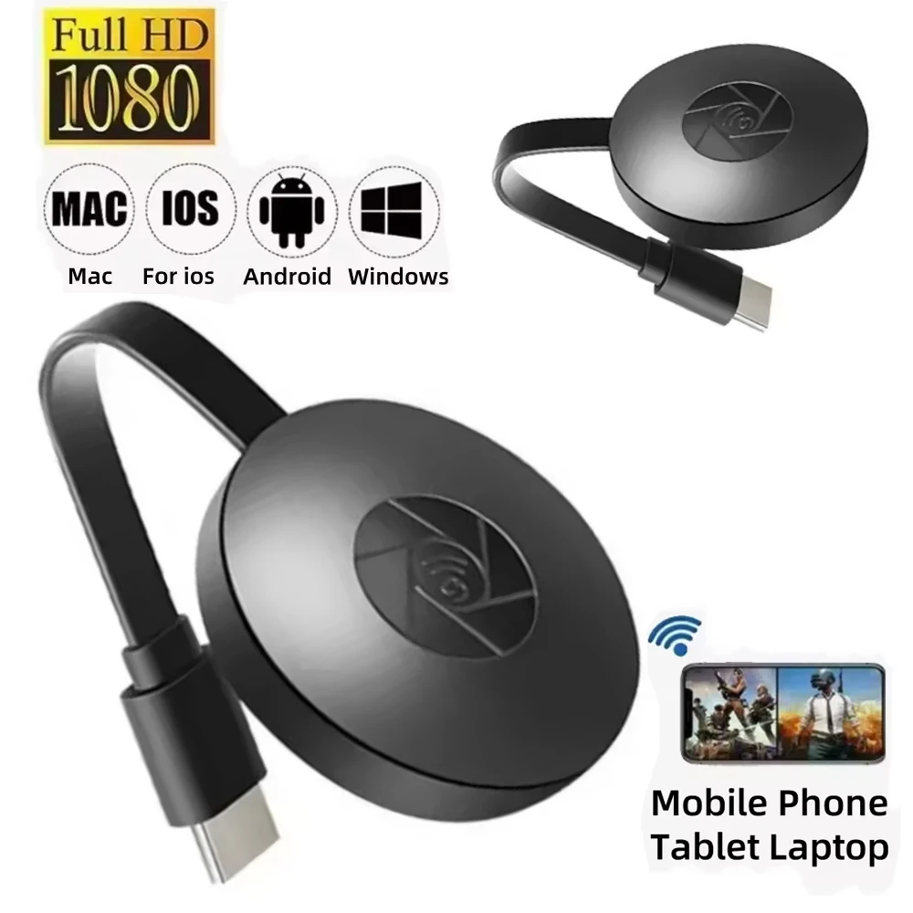 1080P G2 For MiraScreen Display Anycast Wifi HDMI-compatible Portable ...