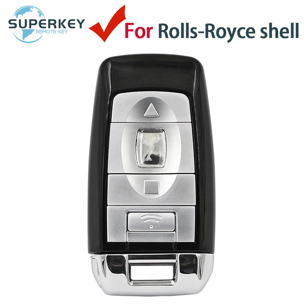 4-Buttons-Replacement-Remote-Car-Key-Shell-Case-For-Rolls-Royce ...