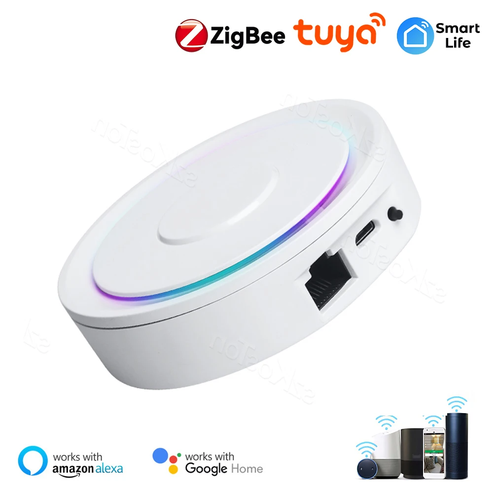 Zigbee-Gateway-Tuya-Smart-Home-Bridge-Zigbee-3-0-Mesh-Hub-with-Network ...