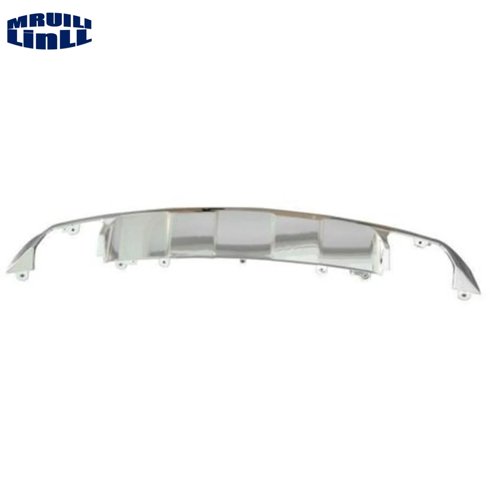 새로운 후면 범퍼 커버 실드 하단 도금 장식 플레이트 A2048857423 MERCEDES BENZ GLK CLASS X204 ...