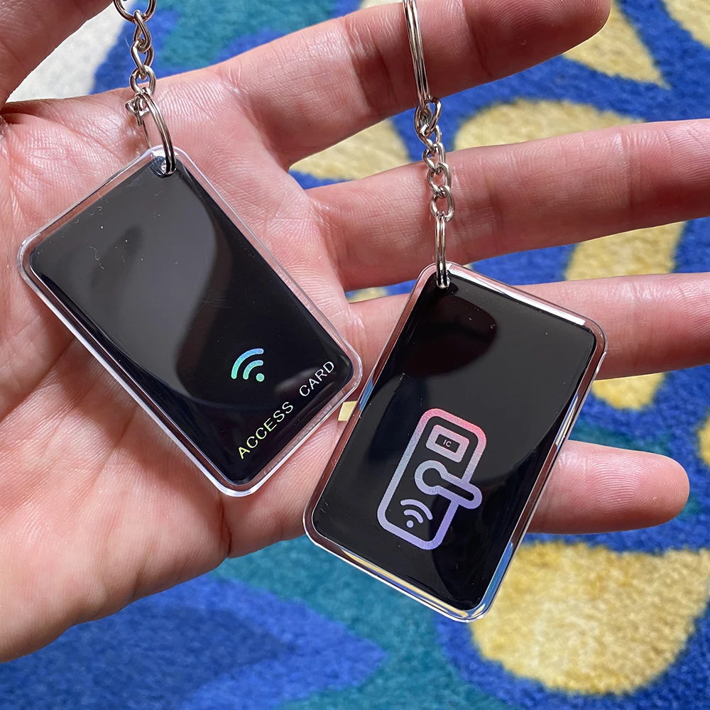 13-56MHz-Smart-Lock-IC-Card-M-1K-S50-RFID-Keyfobs-Tags-Access-Control ...