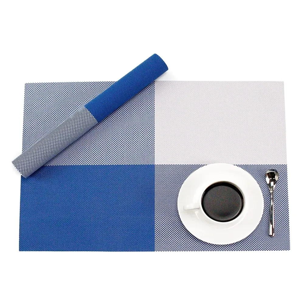Inyahome-PVC-Dining-Table-Place-Mats-Woven-Vinyl-Non-Slip-Washable ...