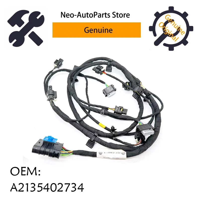 A2135402734 Genuine Rear Bumper Parking Sensor Wiring Harness PDC Cable ...