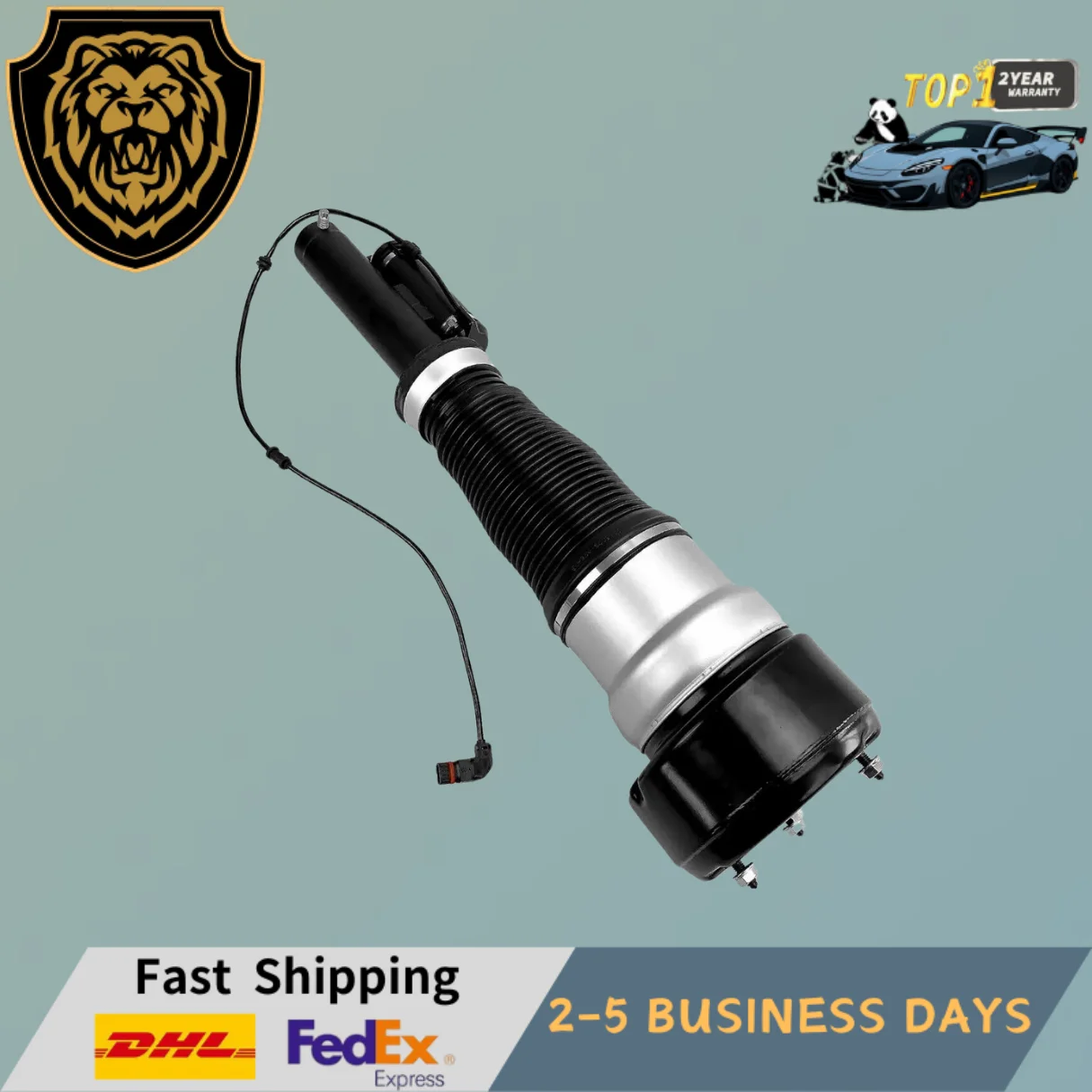1PC-FRONT-AIR-SUSPENSION-SPRING-SHOCK-STRUT-FOR-MERCEDES-S-CLASS-W221 ...