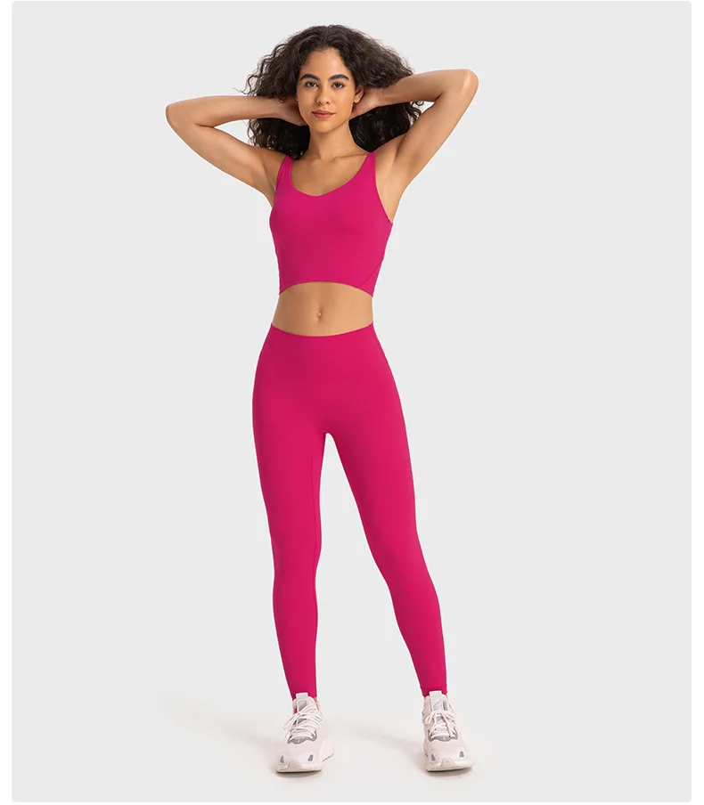 Yoga-Bra-new-model-has-logo-U-shaped-back-Running-Underwear-Fitness ...