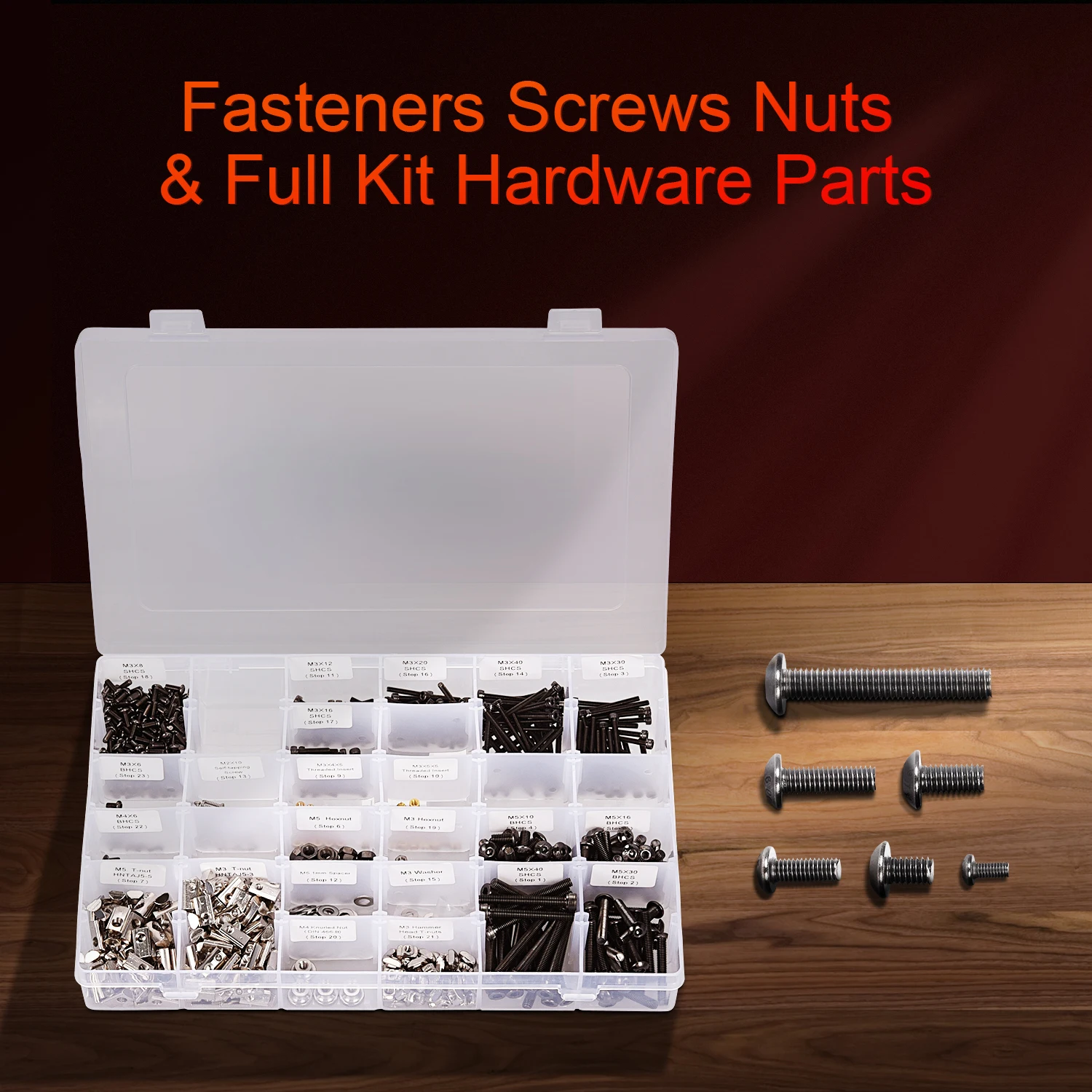 Voron 2.4 R2 3D Printer Full Fastener Kit Stainless Steel Fastener ...