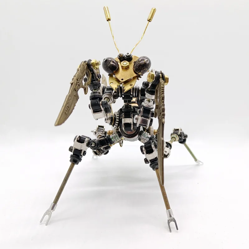 3D-Diy-Mechanische-Mantis-Metalen-Insect-Puzzel-Model-Montage-Kit-Dier ...
