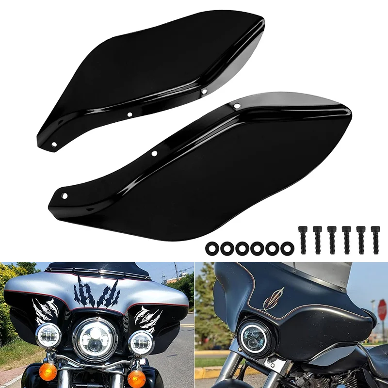 Wind Fairing Fairings Motorcycle Adjustable Air Deflector Side Wing ...