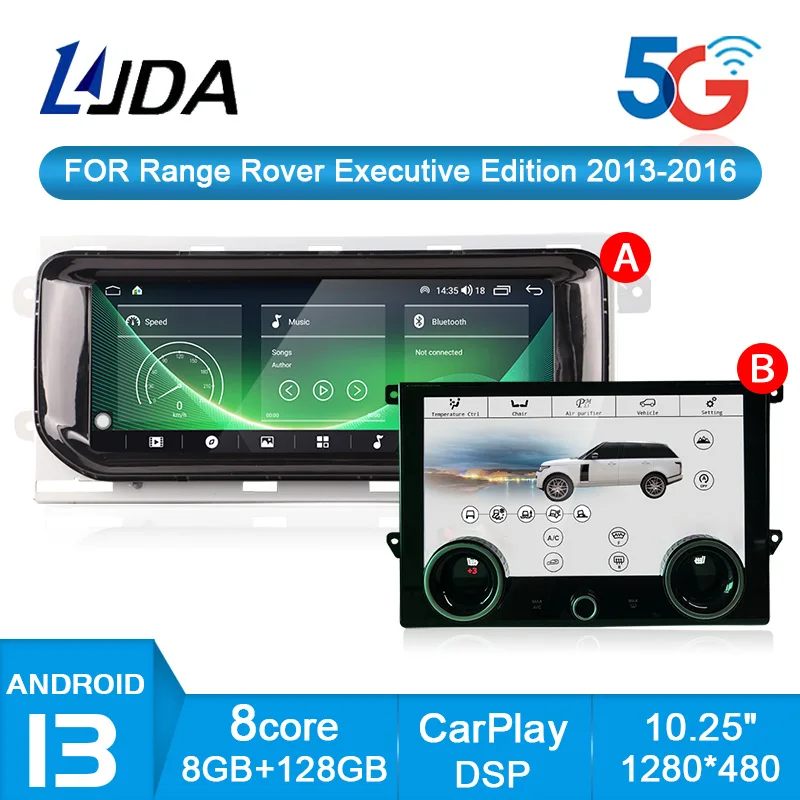 Android-13-Car-Multimedia-Player-Stereo-Radio-Upgrade-For-Range-Rover ...
