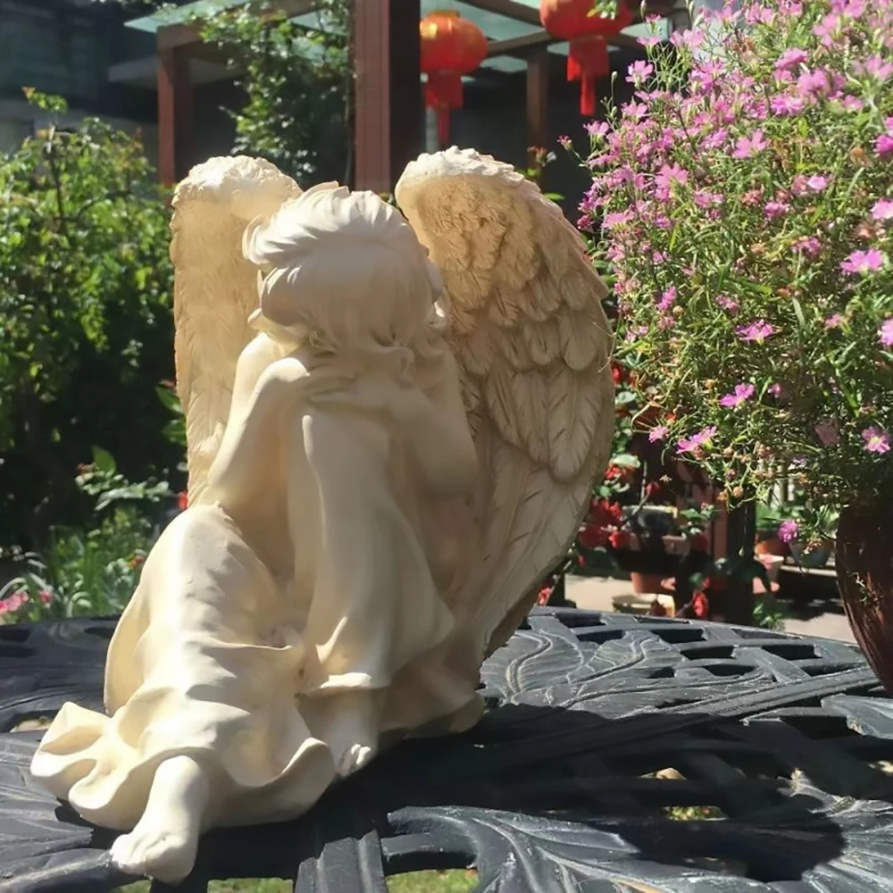 Happy Angel Statue