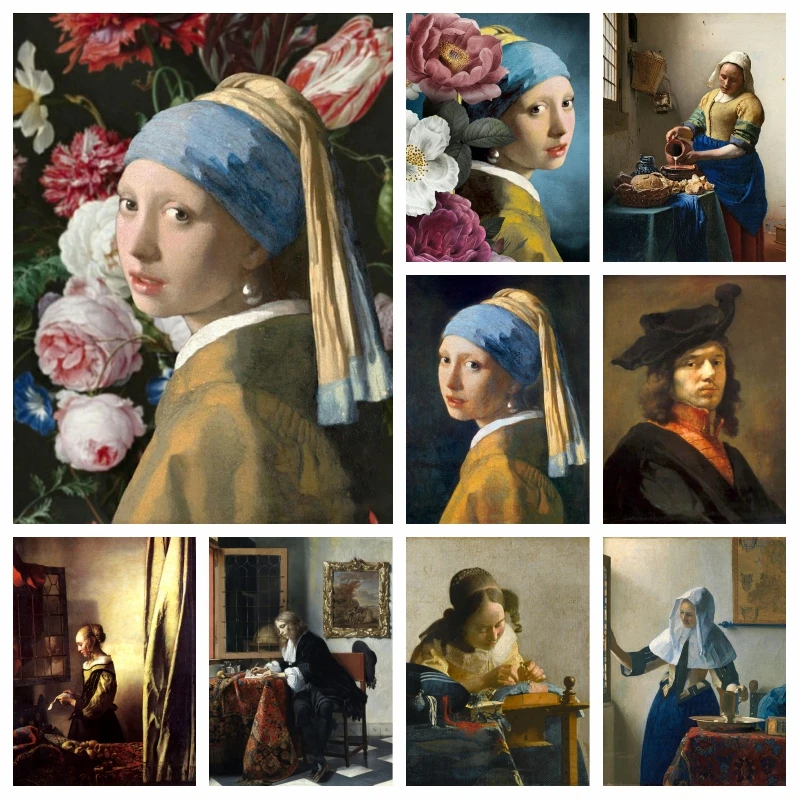 The Girl With The Pearl Earring Vermeer Painting