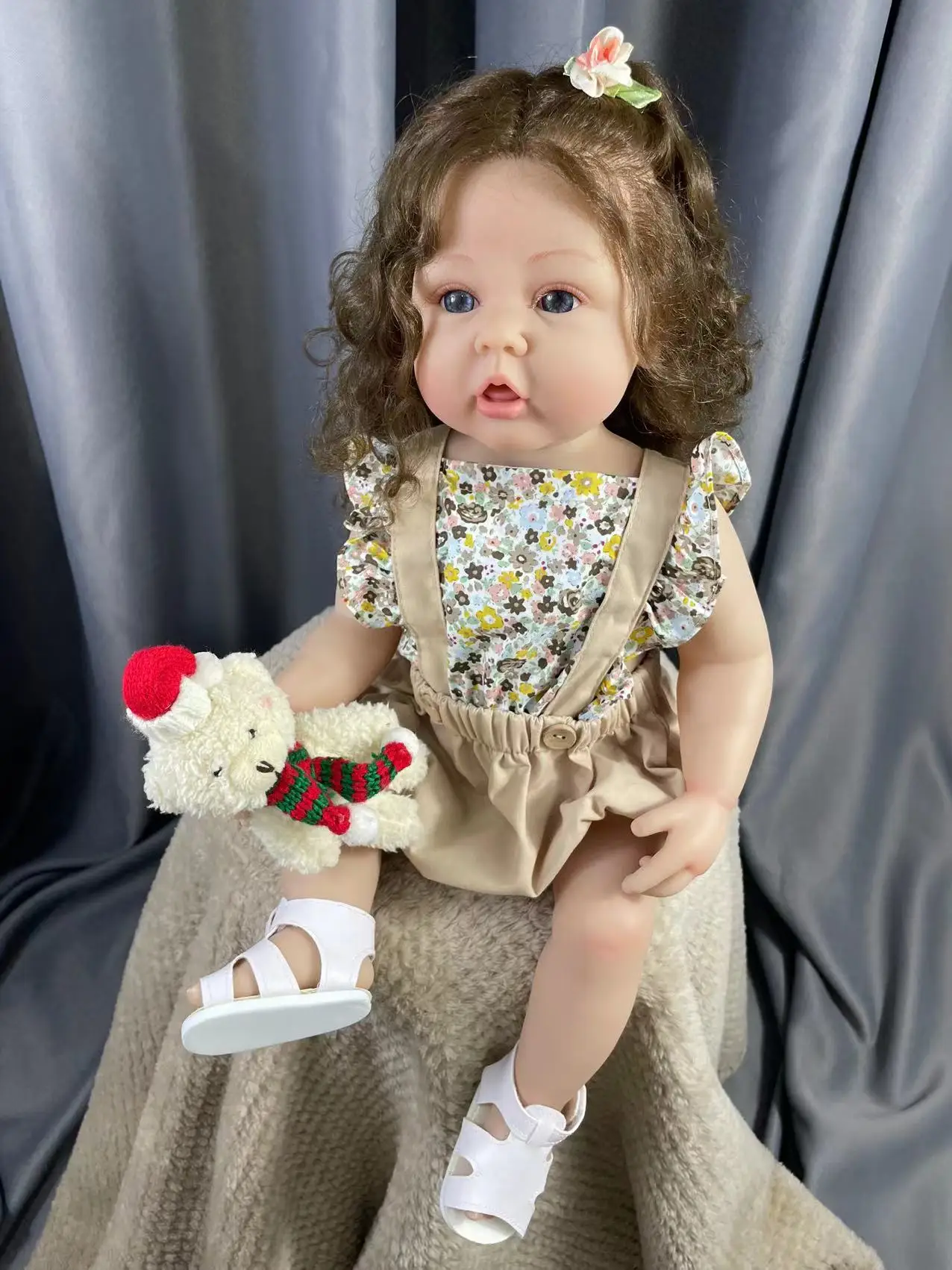 55CM-Realistic-Bebe-Already-Painted-Reborn-Doll-Full-Vinyl-Washable ...