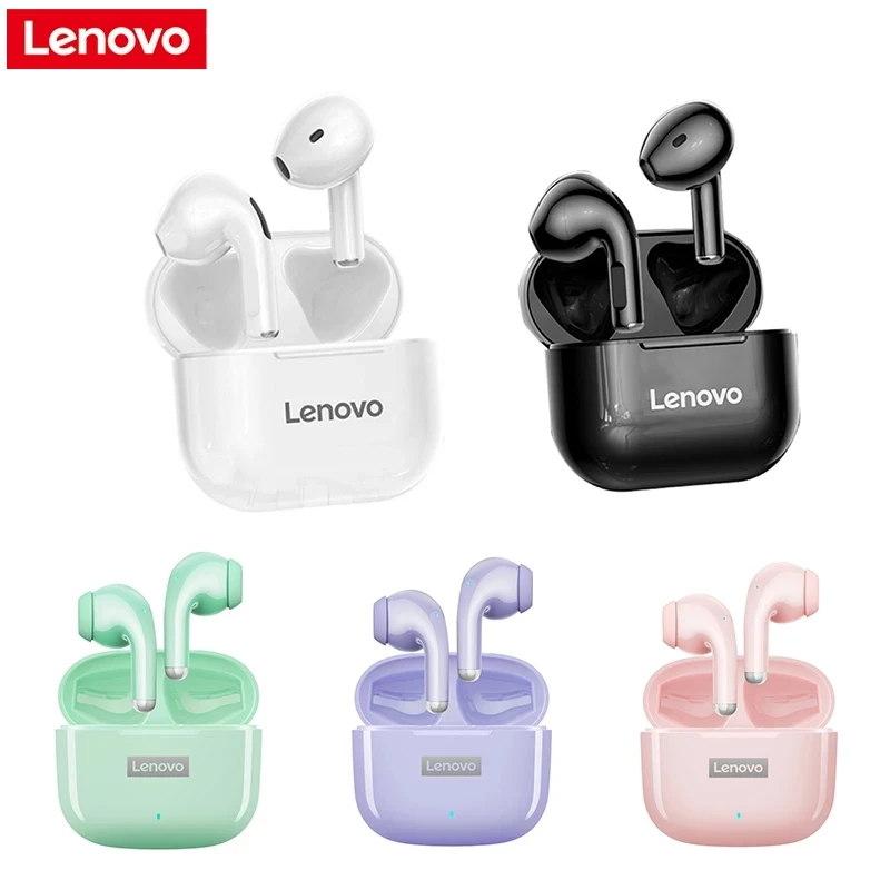 Lenovo-auriculares-inal-mbricos-Thinkplus-LP40-Pro-TWS-cascos-deportivos-con-Bluetooth-100-est ...
