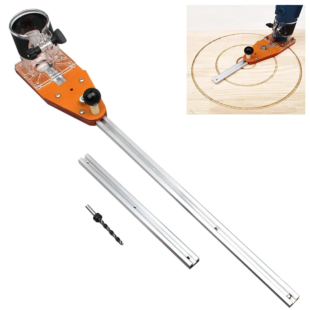 Circle-Cutting-Jig-Trimmer-Jig-For-Milling-For-Makita-Wood-Board-Router ...