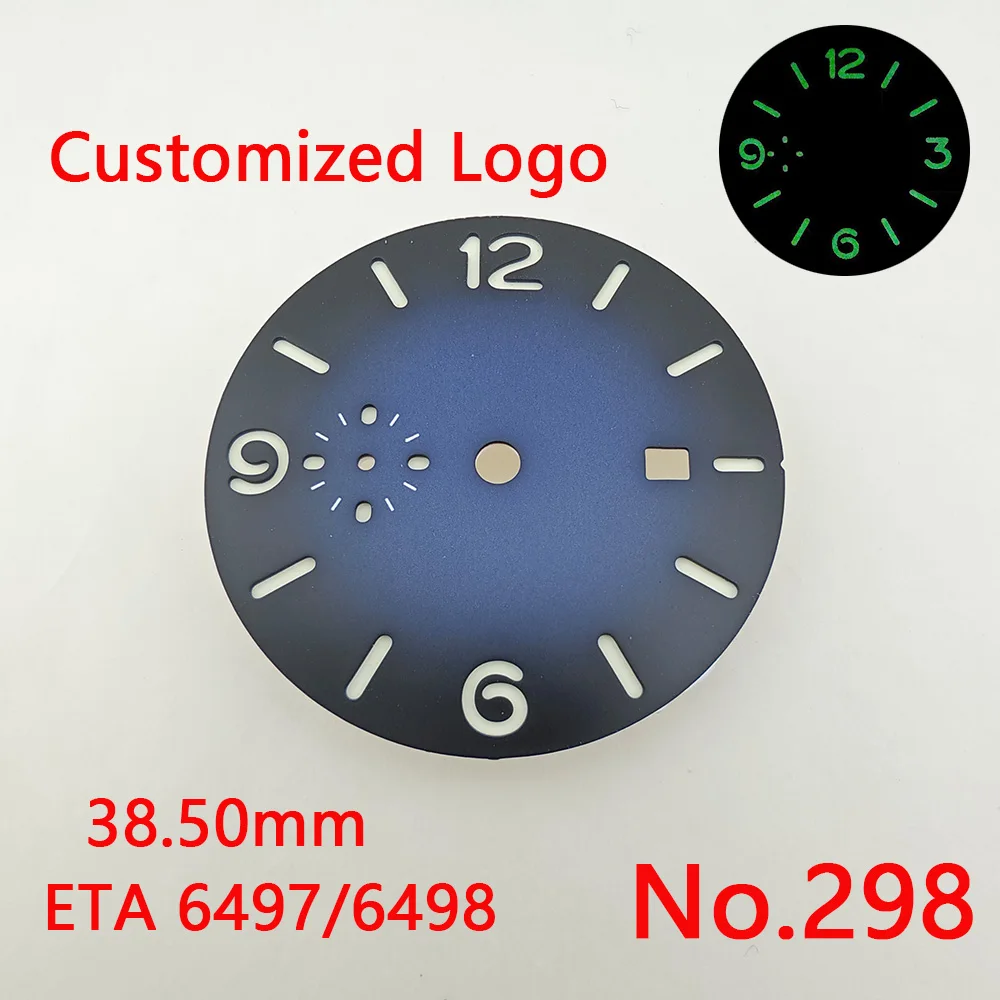 36-2mm-Dial-ETA-6497-6498-Dial-DIY-Custom-LOGO-ETA-6497-6498-Luminous ...