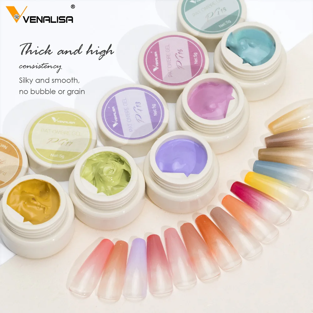 VENALISA-Ombre-Gel-Fast-Pat-Gradient-Painting-Gel-New-Arrival-Powder ...