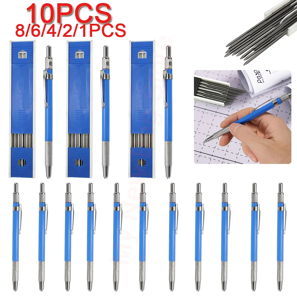 2mm-2B-Lead-Holder-Automatic-Mechanical-Pencil-Draughting-Drafting ...