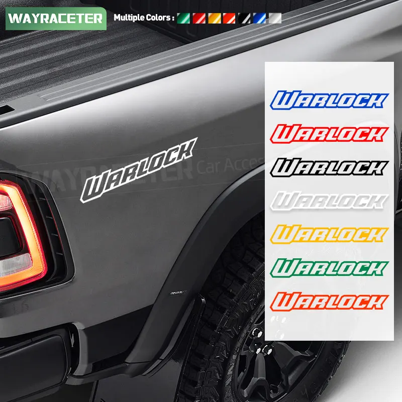 Creative Car Rear Trunk Door Side Sticker Body Graphics Decal For Dodge ...