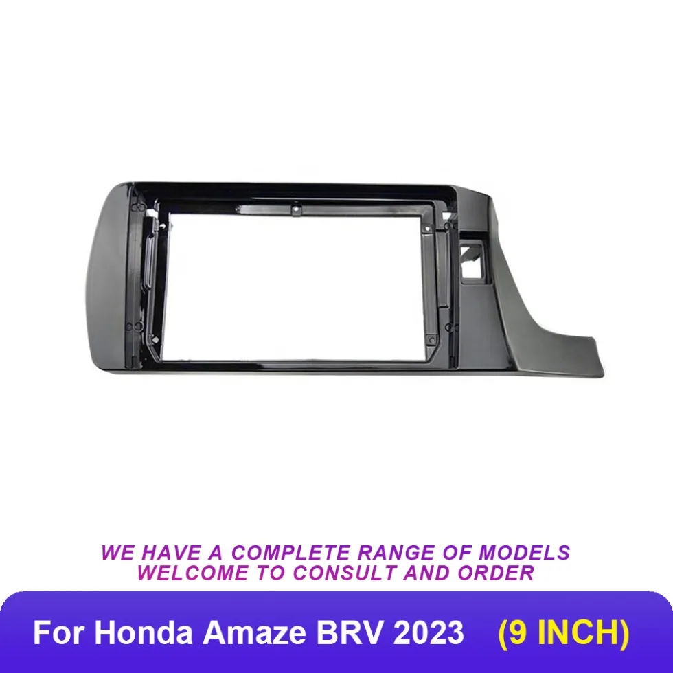 Car-Audio-Fascia-Frame-Adapter-for-Honda-Amaze-BRV-2023-Left-Hand-Drive ...