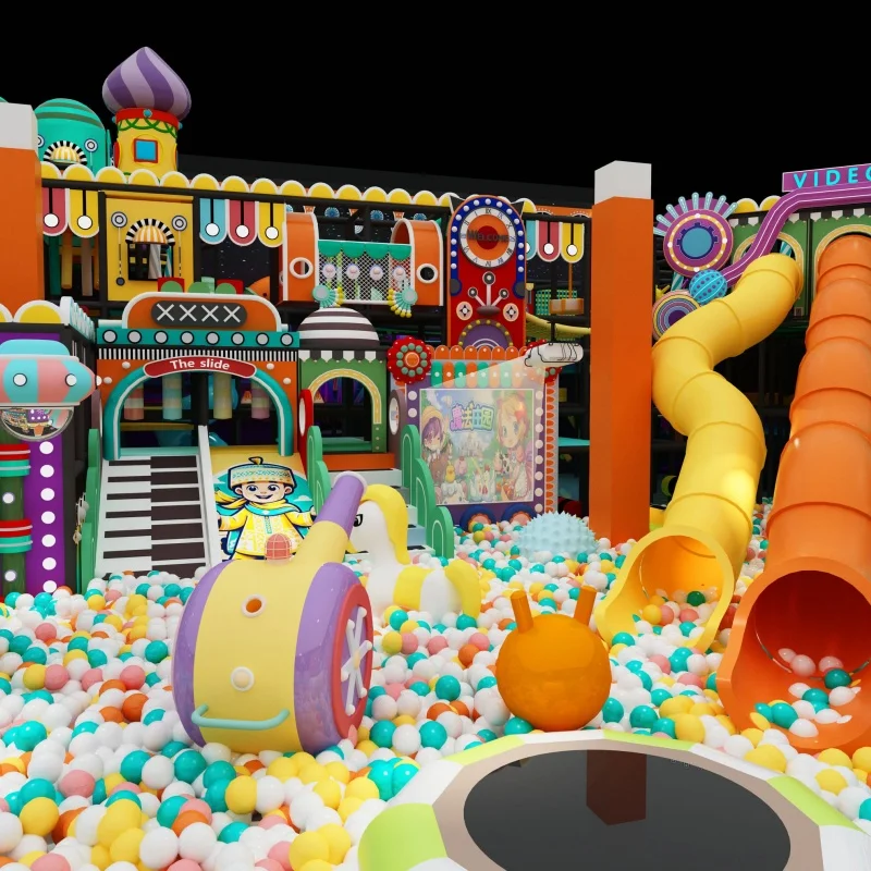 One Stop Customization Service Large-Scale Kids Play Structures ...