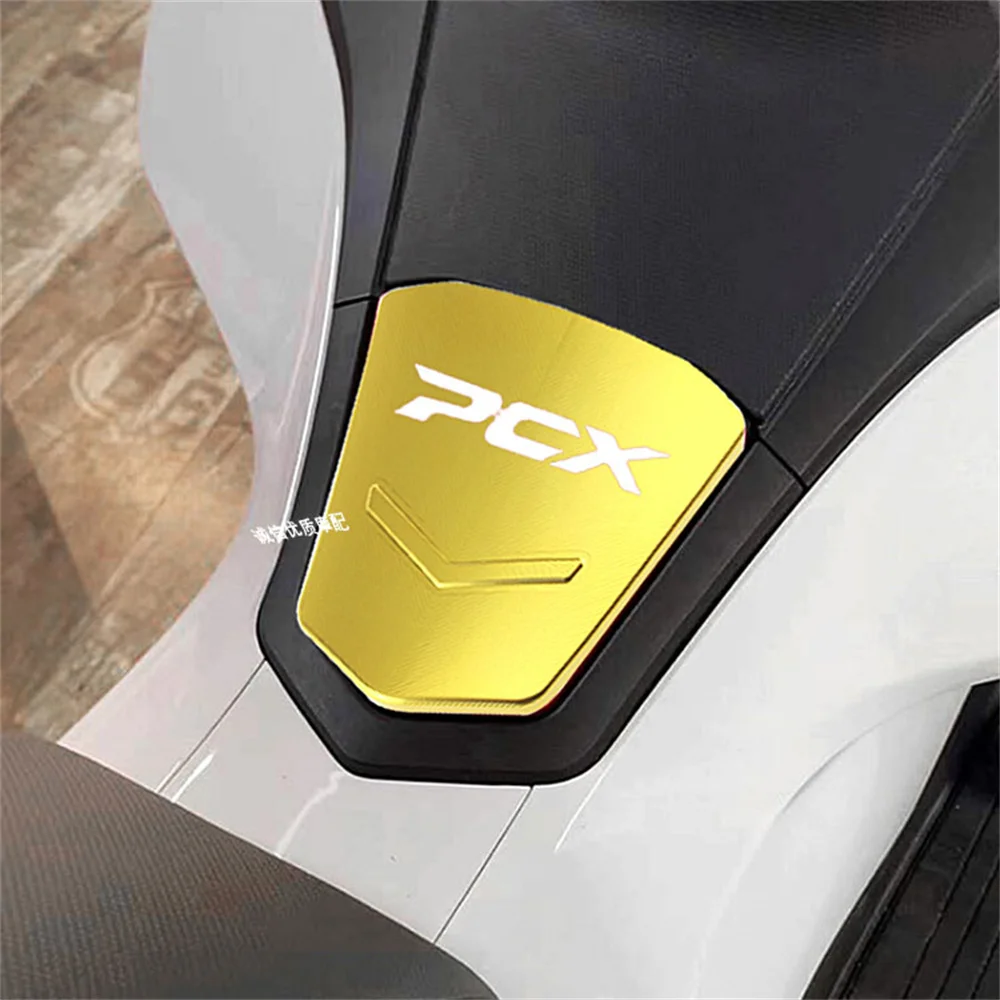 For-Honda-PCX-125-160-Carbon-Fuel-Gas-Oil-Tank-Cap-Cover-PCX125-PCX160 ...