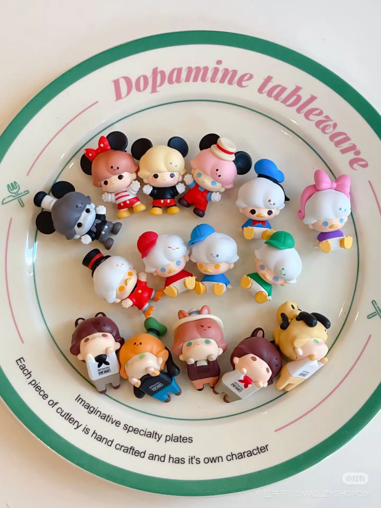 Genuine Pop Bean Dimoo World × Disney Series Mini Blind Box Classic ...