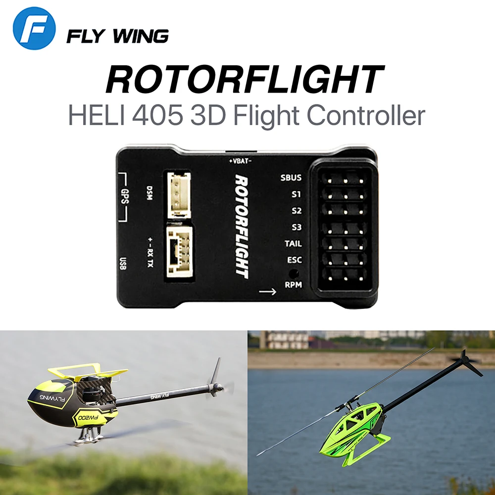 Rotorflight HELI 405 RF Helicopter 3D Flight Controller FBL Heli System ...